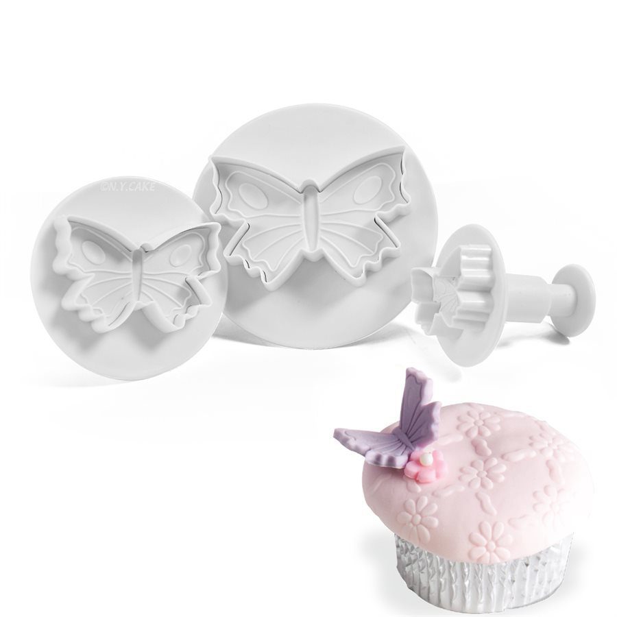NY Cake - Butterfly Plunger Cutter - Cake Decor & Baking Supplies