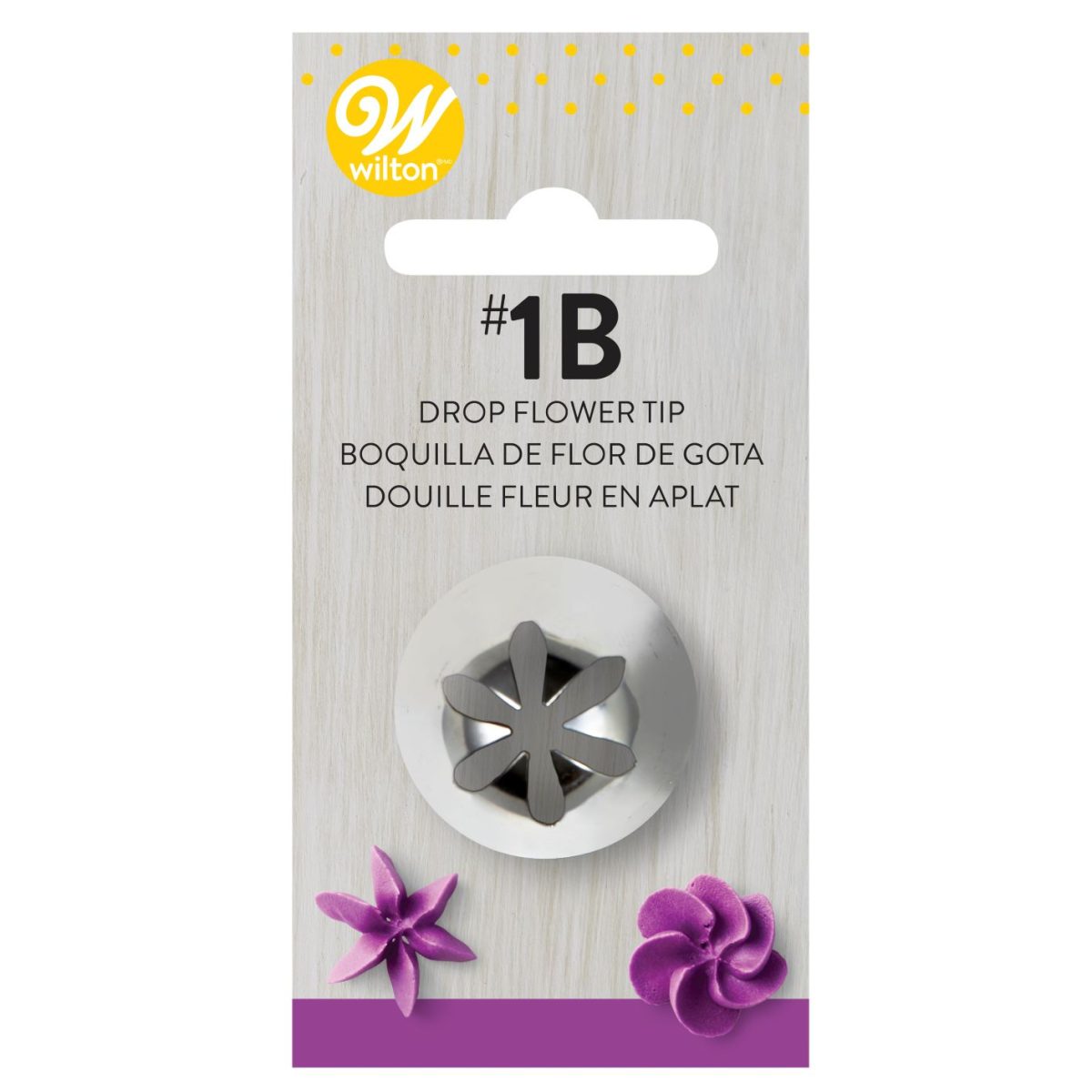 Drop Flower Tip 1B Wilton - Cake Decor & Baking Supplies