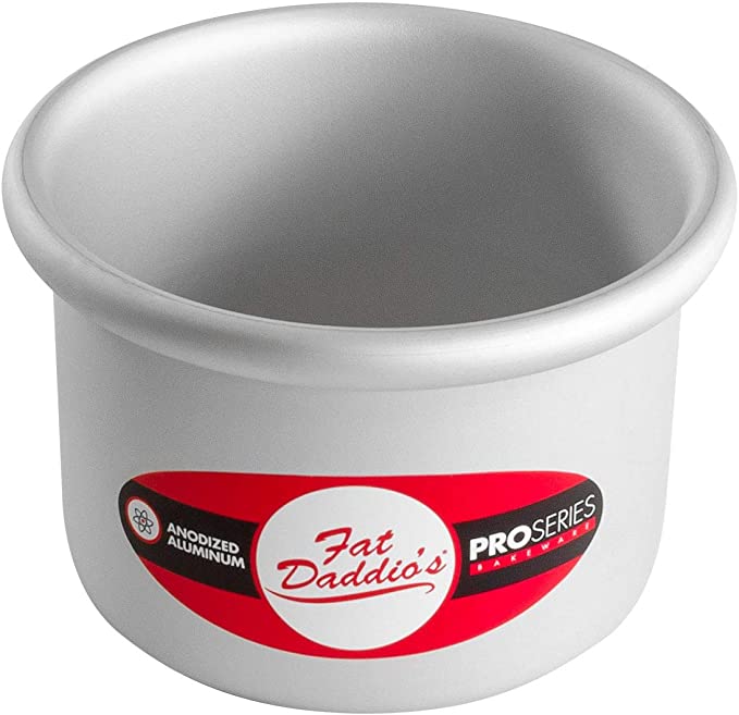 Round Pan - 4x3 Fat Daddios - Cake Decor & Baking Supplies