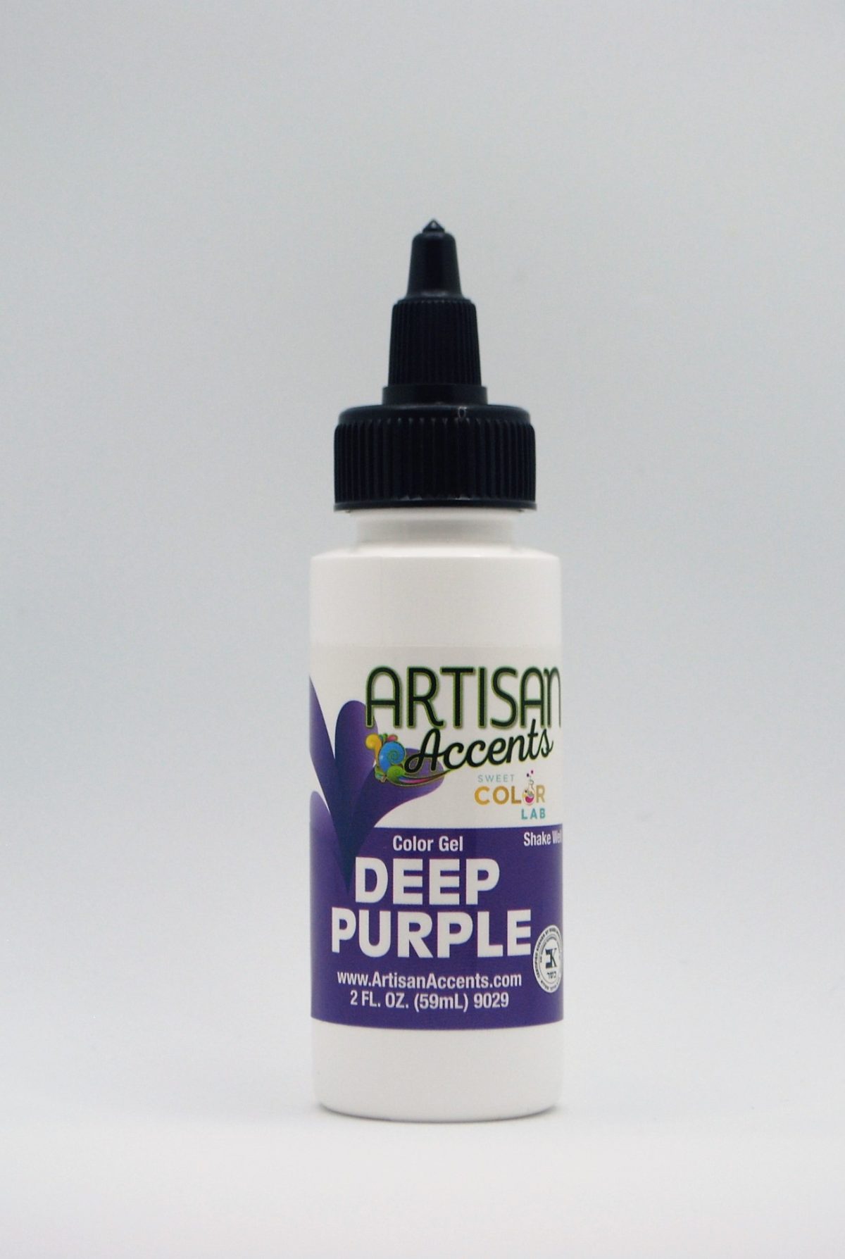 Artisan Accents Gel Colour -Deep Purple - Cake Decor & Baking Supplies