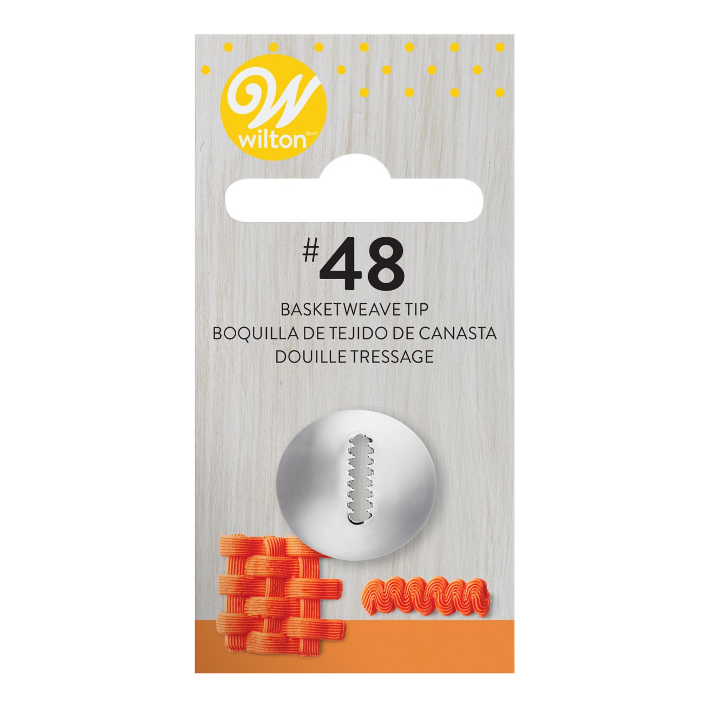 Basketweave Tip - 48 Wilton - Cake Decor & Baking Supplies