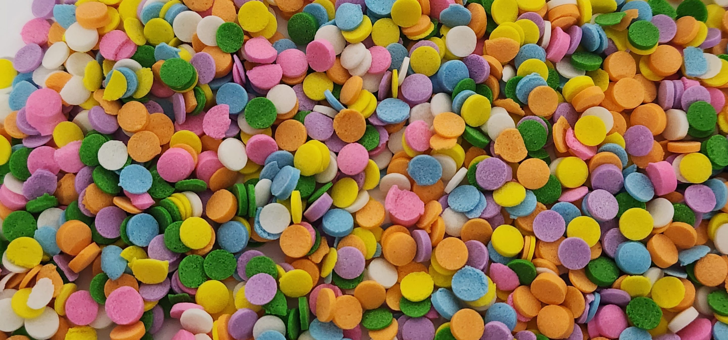 Pastel Sequins Loose 2oz - Cake Decor & Baking Supplies