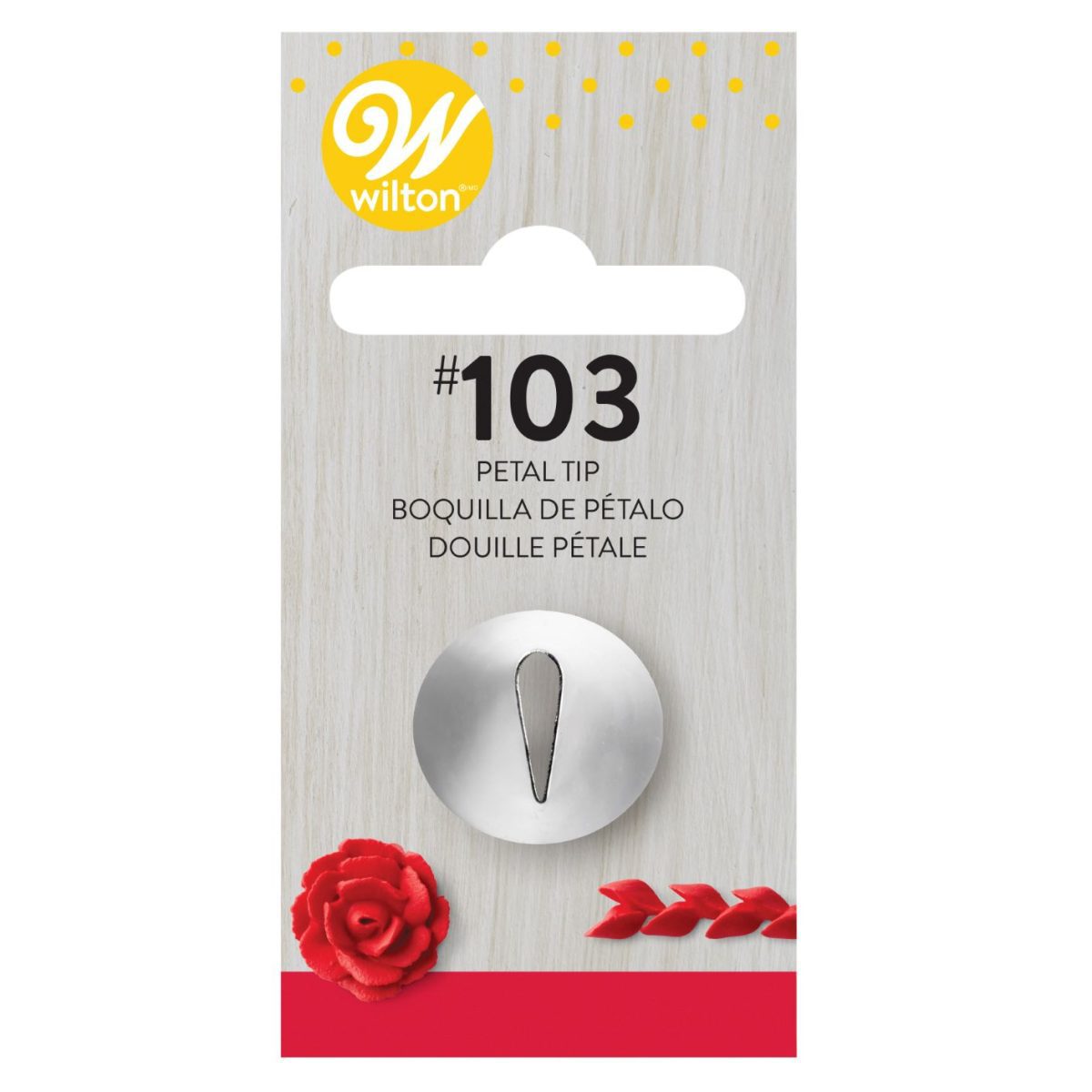 Petal Tip - 103 Wilton - Cake Decor & Baking Supplies