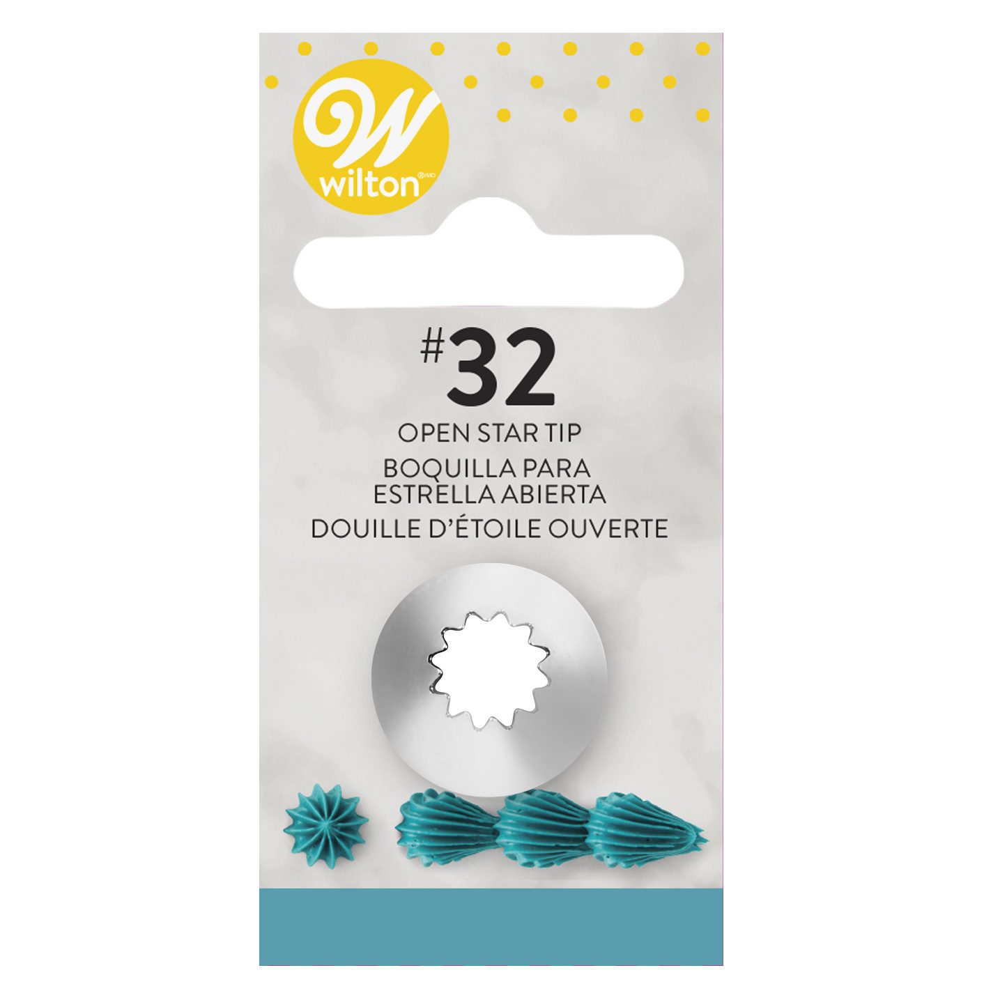 Open Star Tip - 32 Wilton - Cake Decor & Baking Supplies