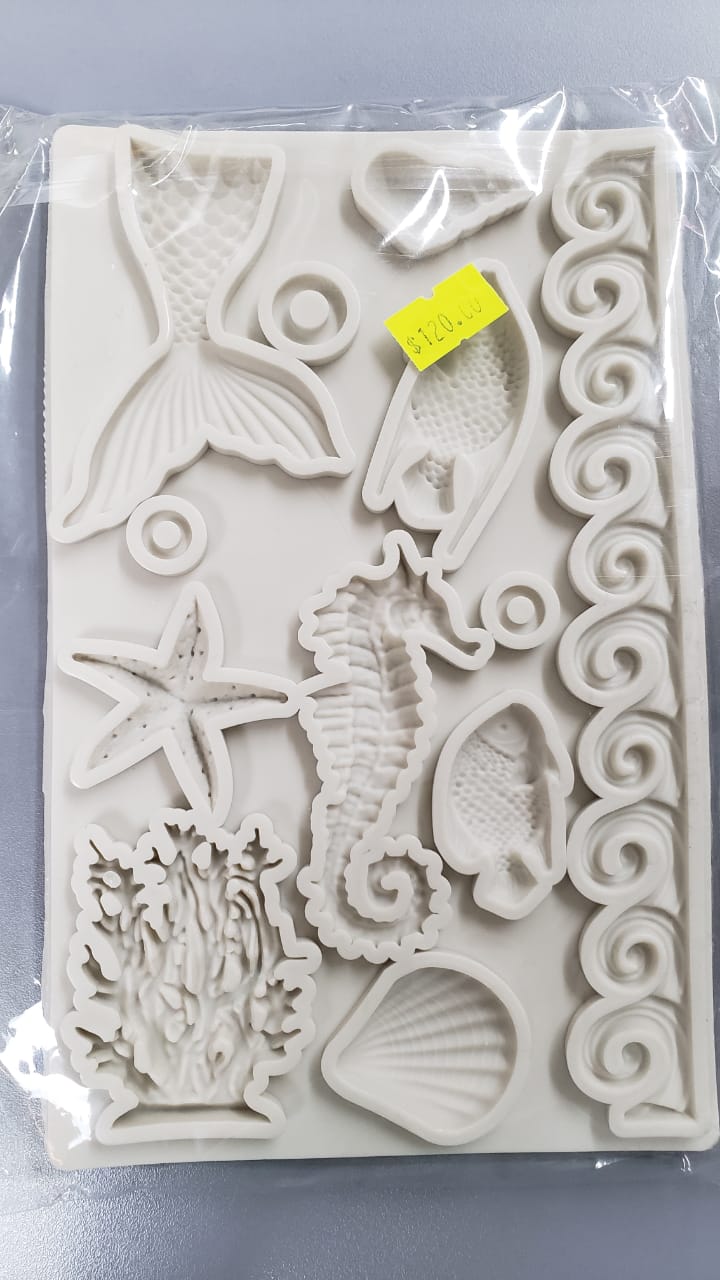 Silicone Mold - Sea Mold LG - Cake Decor & Baking Supplies