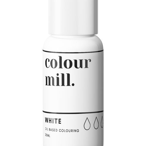 Colour Mill Oil Based Colouring White - Cake Decor & Baking Supplies