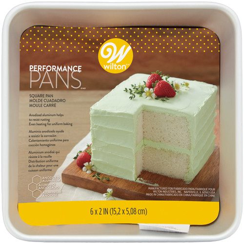 Wilton Performance Pan - 6x6x2 in - Cake Decor & Baking Supplies