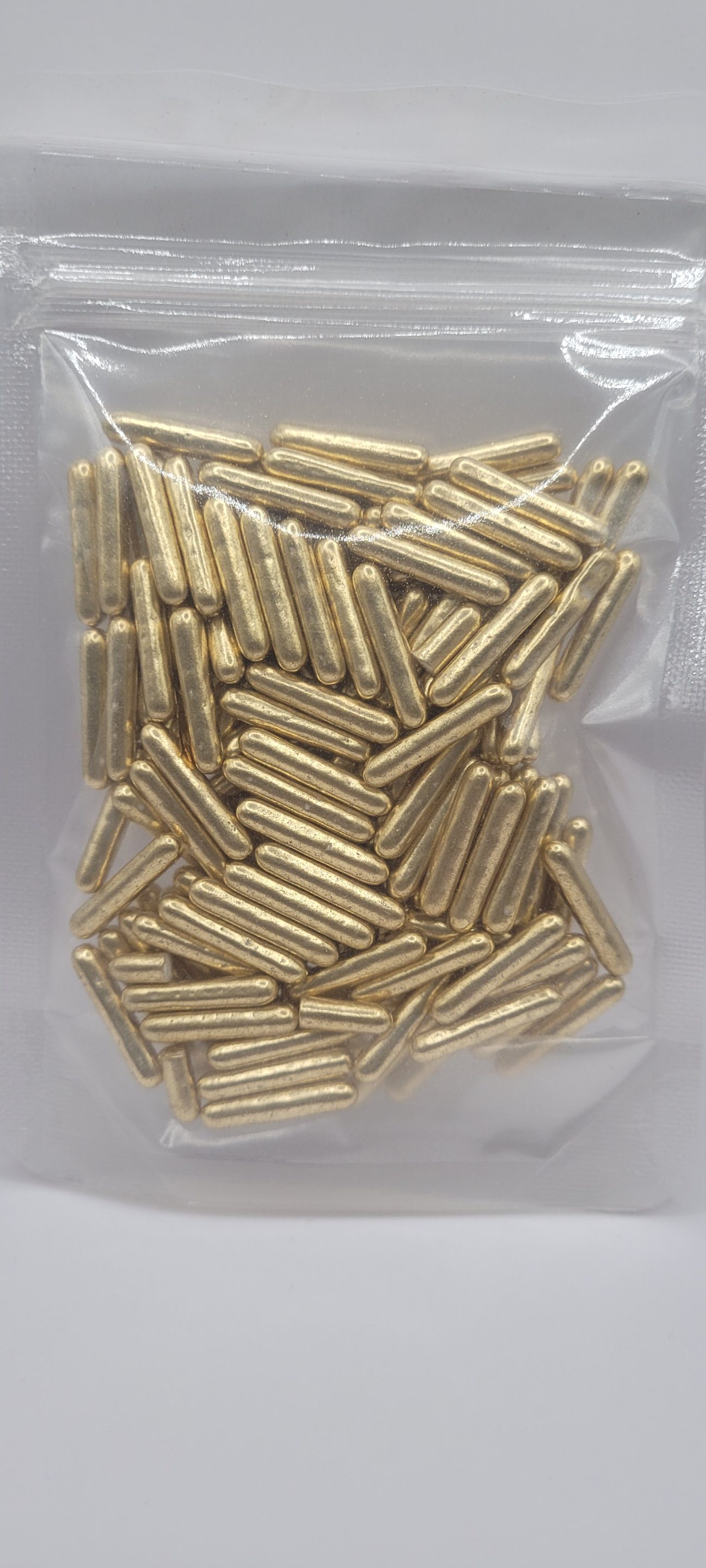 Sprinkles - Gold Rods 2oz - Cake Decor & Baking Supplies