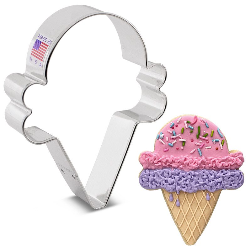 Cookie Cutter Ice Cream Cone Cake Decor And Baking Supplies