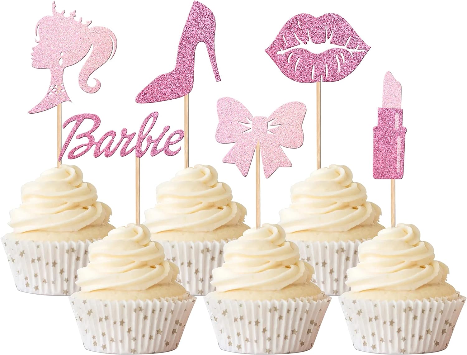 Barbie Cupcake Topper - Cake Decor & Baking Supplies