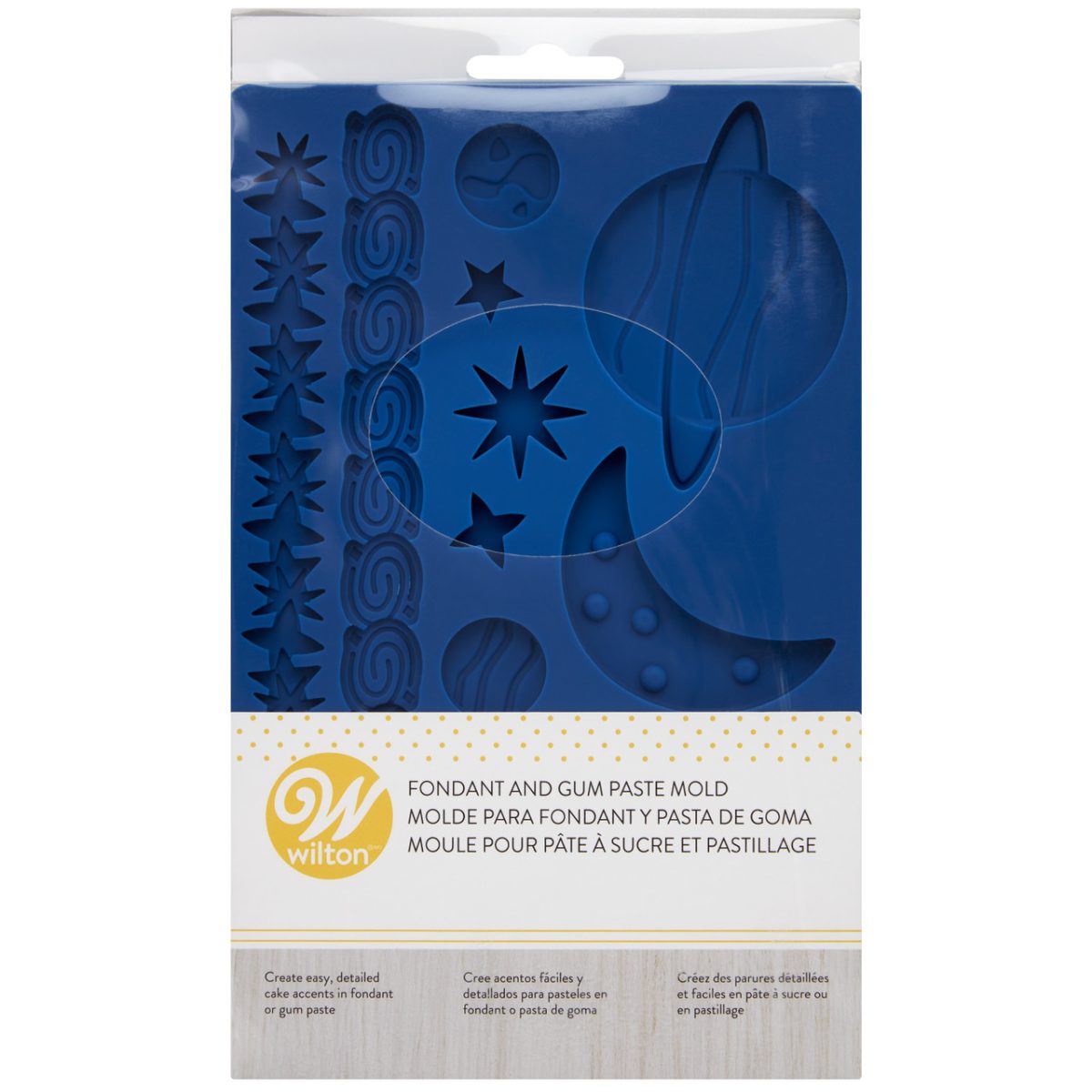 Wilton Fondant Mold - Outer Space - Cake Decor & Baking Supplies