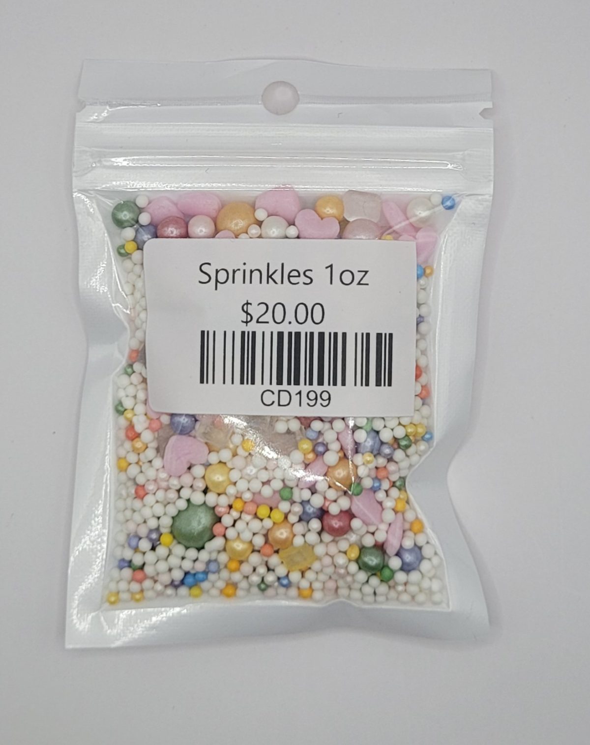 Sprinkles - Ice Cream Fairy Natural 1oz - Cake Decor & Baking Supplies