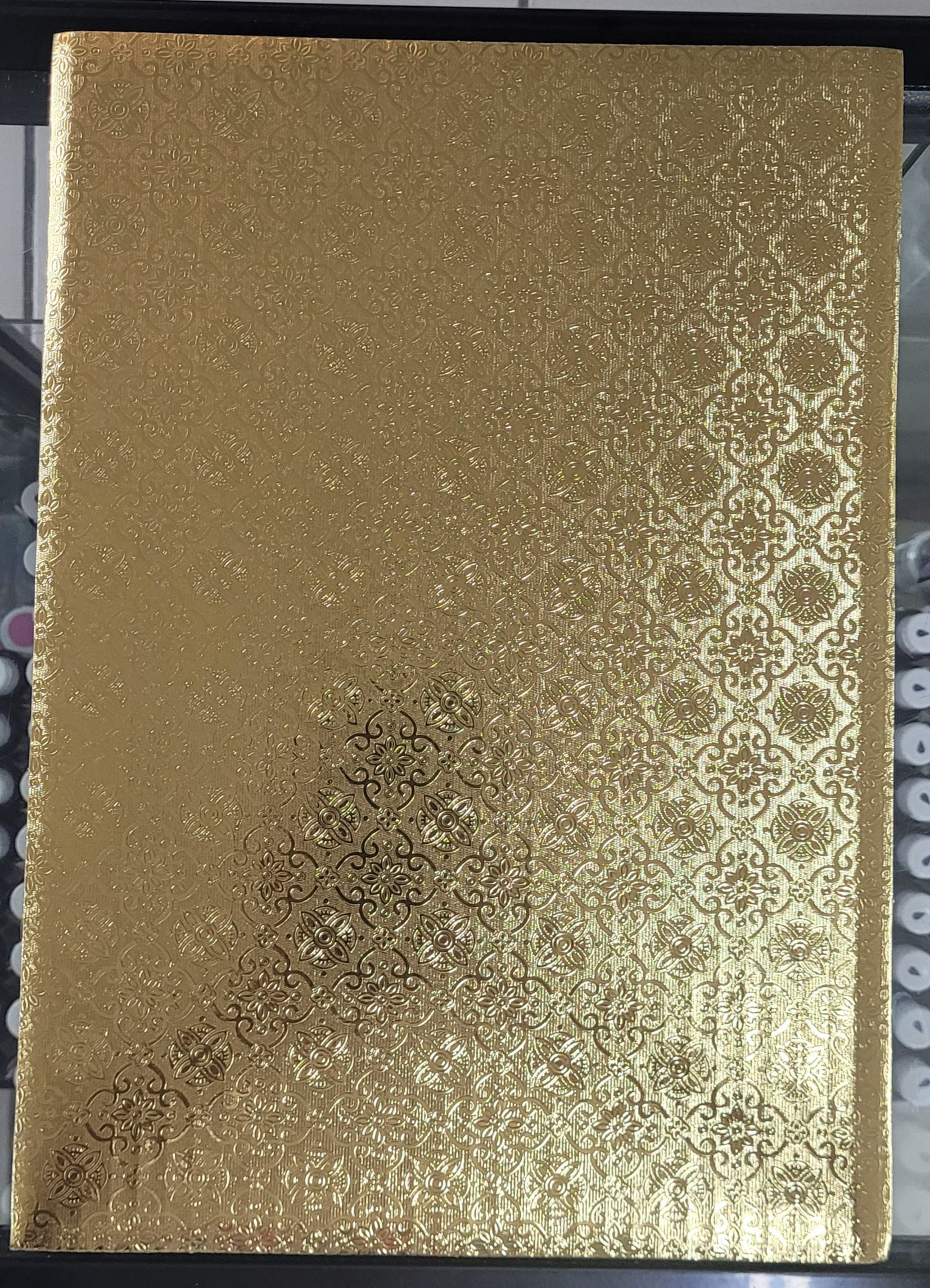 Sheet Board - 10x14 in. Gold (Straight Edge) - Cake Decor & Baking Supplies